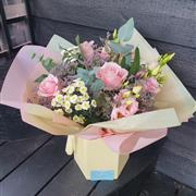 Pretty Vintage Hand-Tied My Flair Lady Florist White Roding