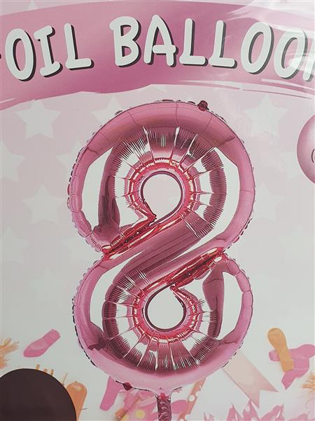 Pink Number 8